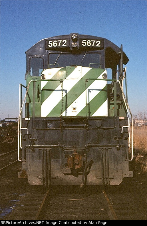 Burlington Northern U28C 5672